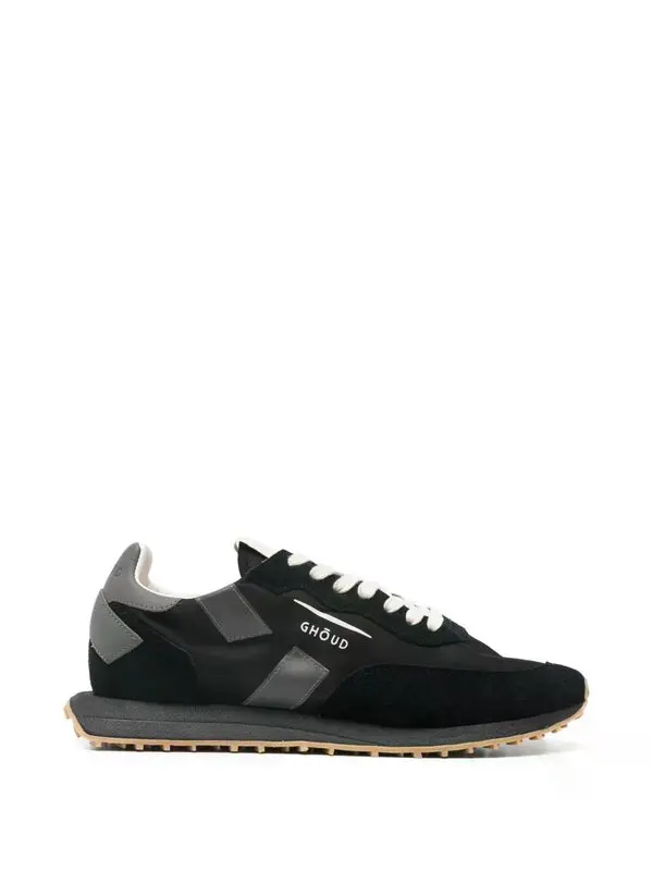 GHOUD VENICE Panelled Sneakers - Black