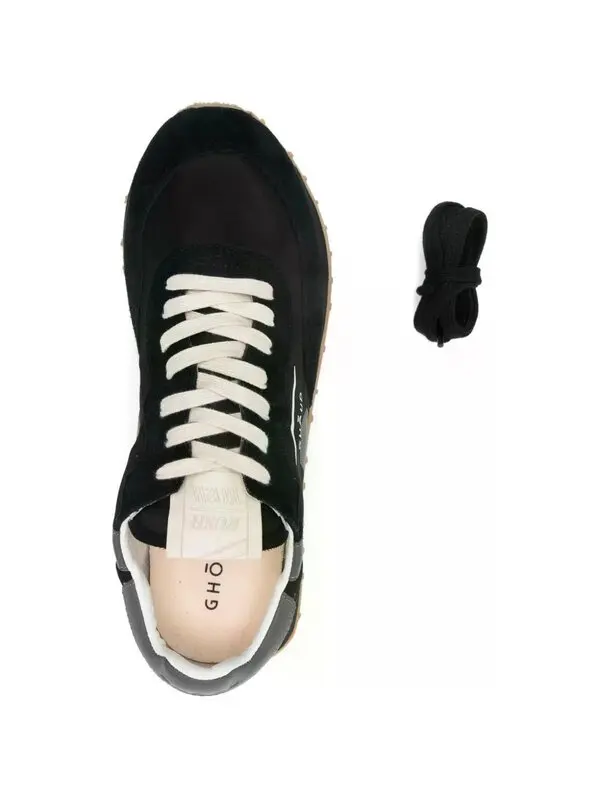 GHOUD VENICE Panelled Sneakers - Black