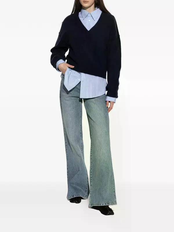 Officine Générale Flared Denim Jeans