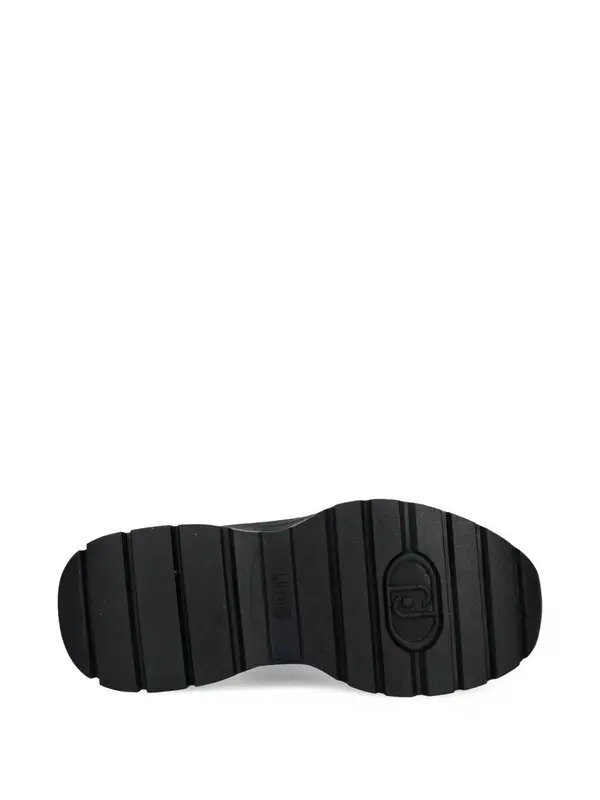 Liu Jo Platform Sneakers With Silver-tone Trim