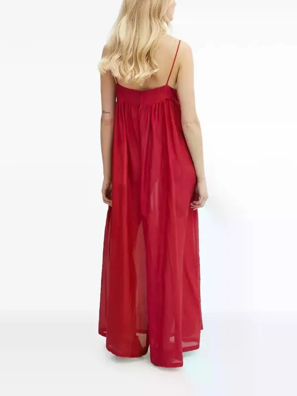 Liviana Conti Gathered Detail Wide-leg Jumpsuit