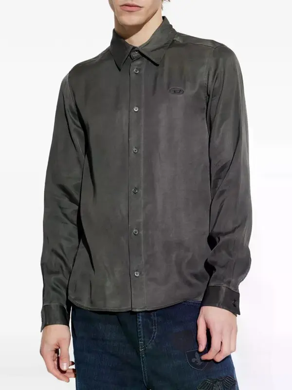 DIESEL® Logo-embroidery Shirt