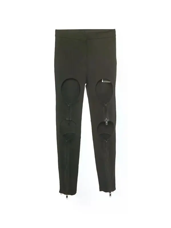 Burberry Cut-out Zipped Trousers