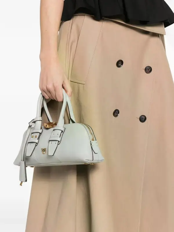 Pinko Bowling Zip-up Tote Bag - Grey