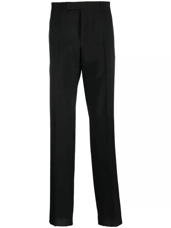 Versace Straight-leg Wool Trousers