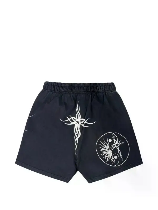 HELLSTAR Flame Yang Shorts