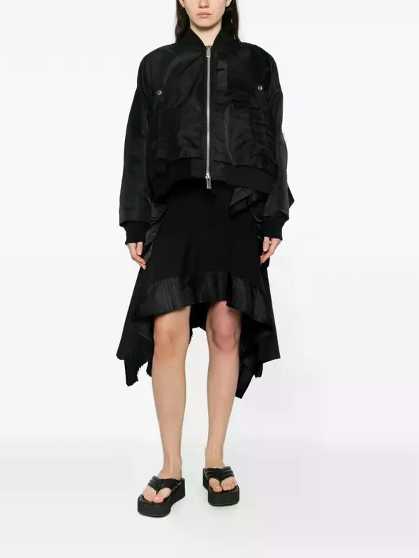Sacai Cargo-pocket Midi Skirt