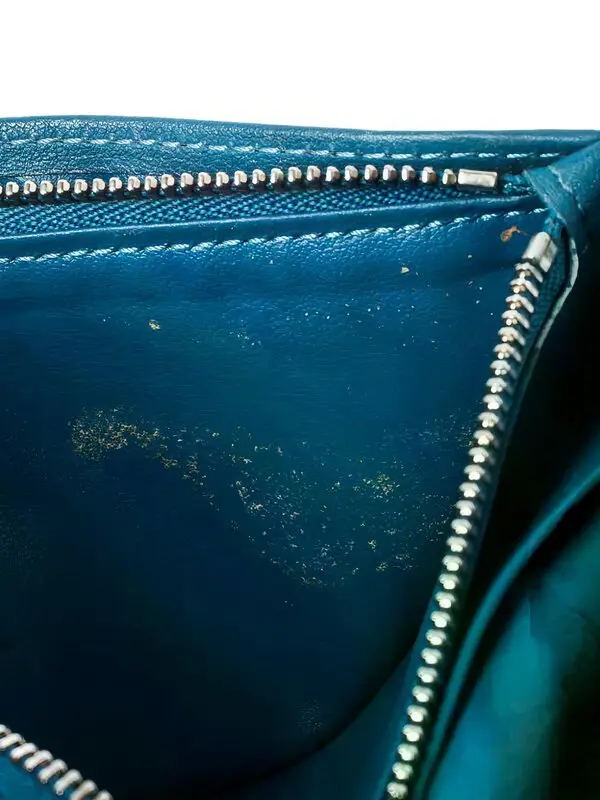 LOUIS VUITTON Brazza Taurillon Leather Wallet - Blue