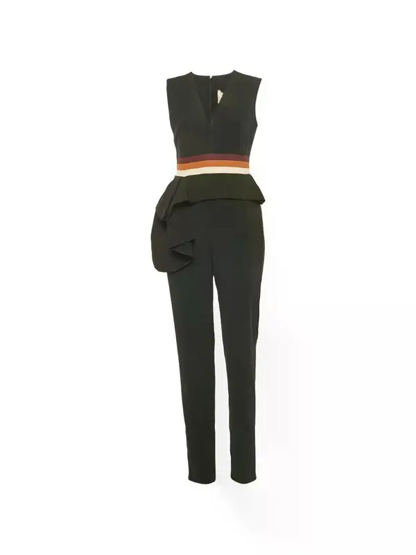 ROKSANDA Kenzey Panelled Jumpsuit - Black