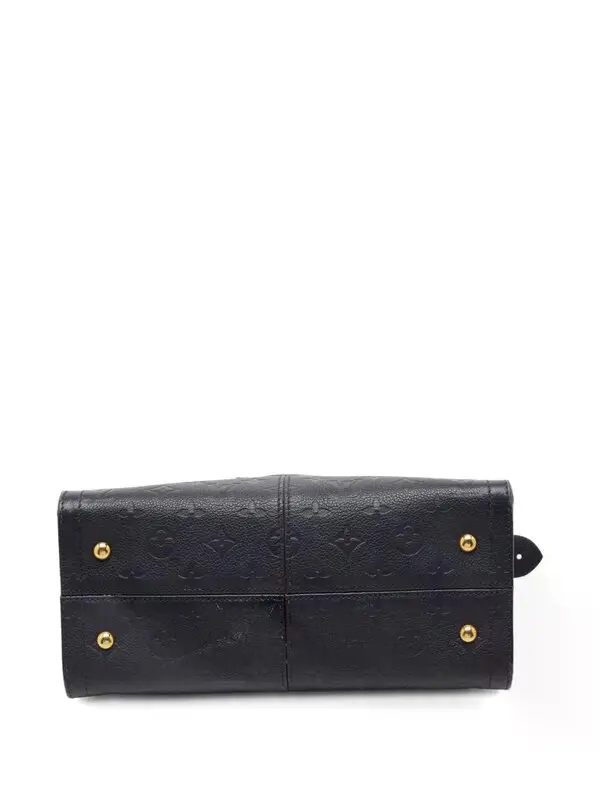 LOUIS VUITTON Sully Leather Tote Bag - Blue
