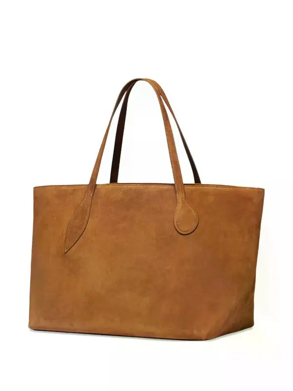 LIFFNER Rhum Sprout Calf Suede Tote Bag - Brown