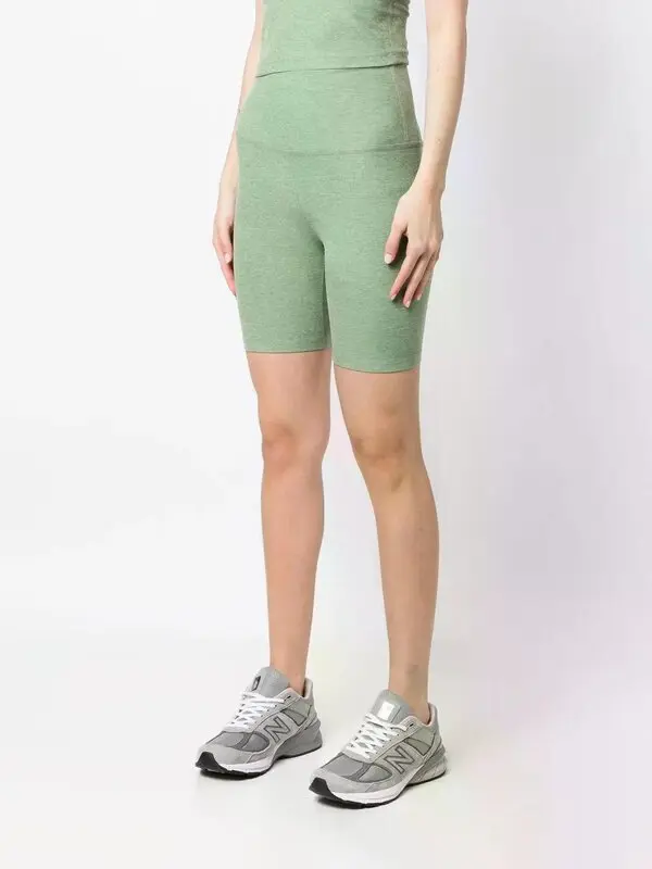 Beyond Yoga High-waisted Biker Shorts - Green