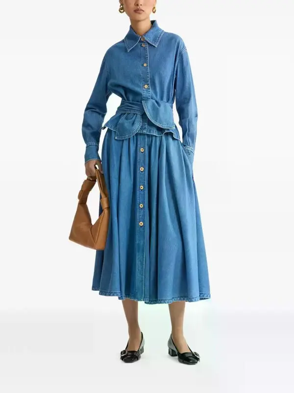 PATOU Knot Shirt - Blue