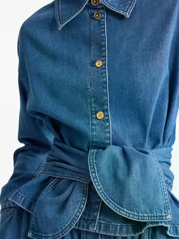 PATOU Knot Shirt - Blue