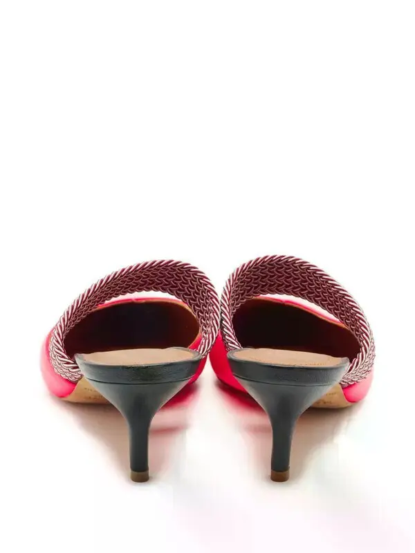 MALONE SOULIERS X Roy Luwolt Maisie Leather Slides - Pink