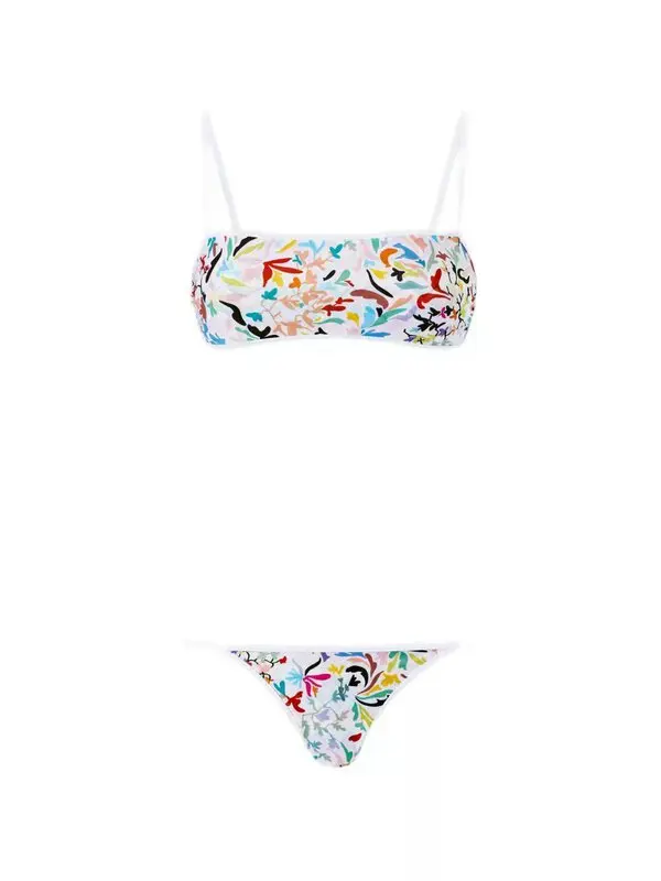 Missoni Floral-print Bikini - White