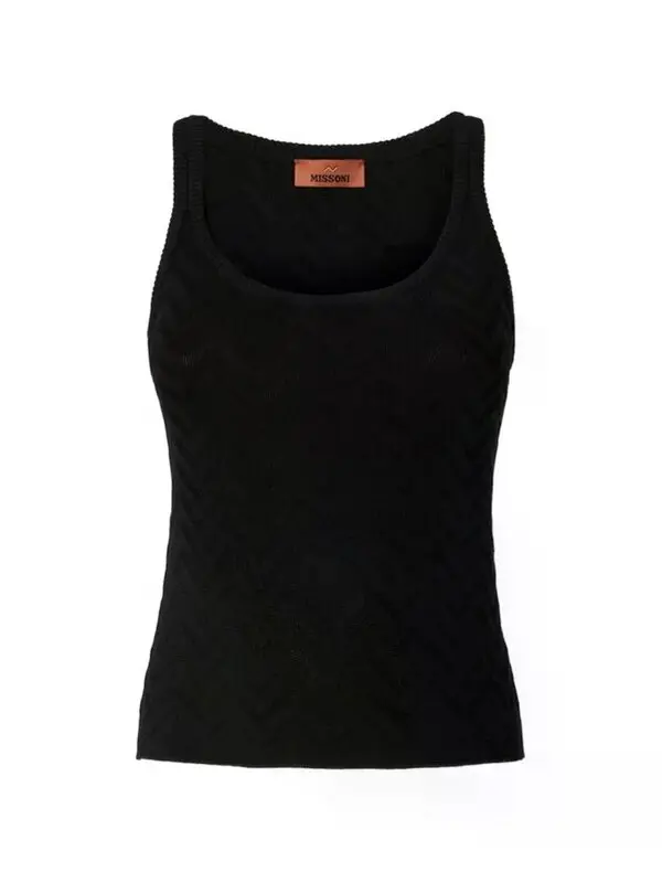 Missoni Lamé Tank Top - Black
