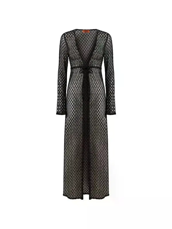 Missoni Belted Beach Dress - Black