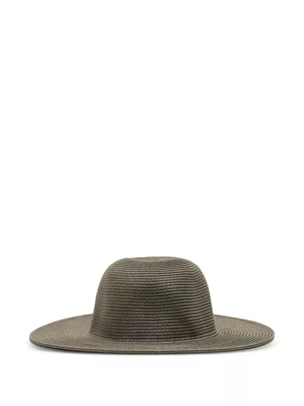 LYGIA & NANNY Trancoso Raffia Hat - Grey