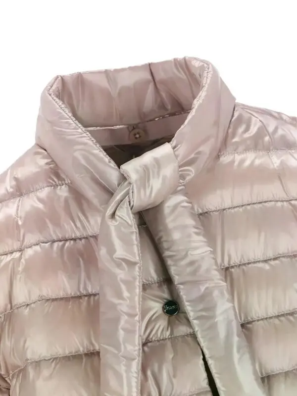 Herno Tie-detailed Puffer Coat