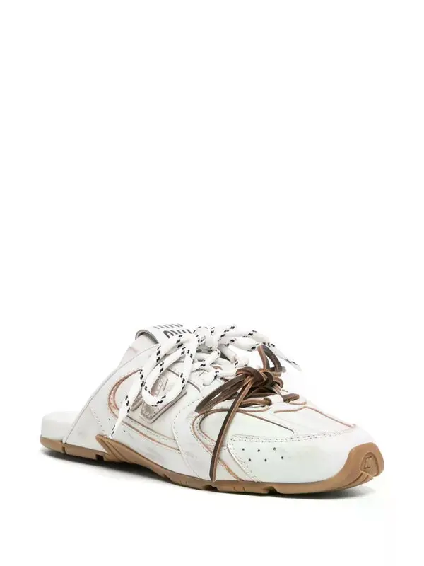 Miu Miu X New Balance 530 Sl Mules - White
