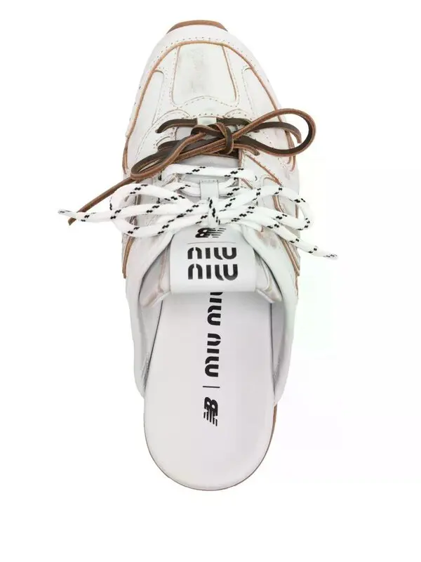 Miu Miu X New Balance 530 Sl Mules - White