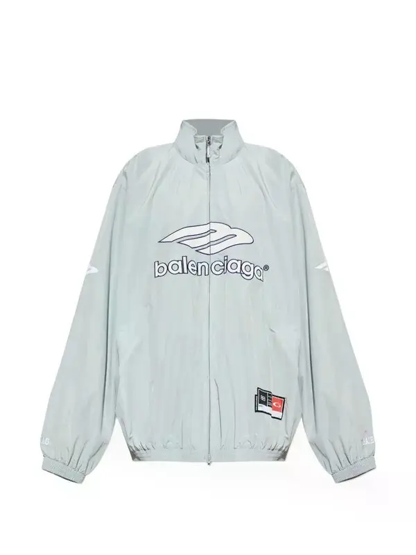 Balenciaga Logo Jacket - Grey