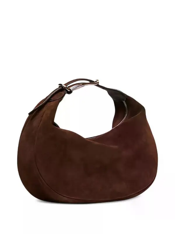 LIFFNER Moon Zipped Calf Leather Tote Bag
