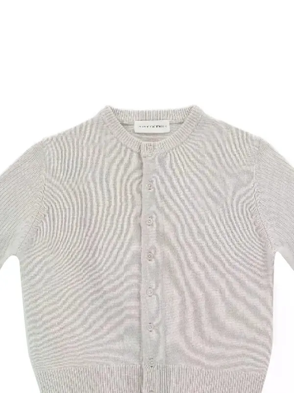 Extreme Cashmere The Little Lamb Cashmere Cardigan - Neutrals