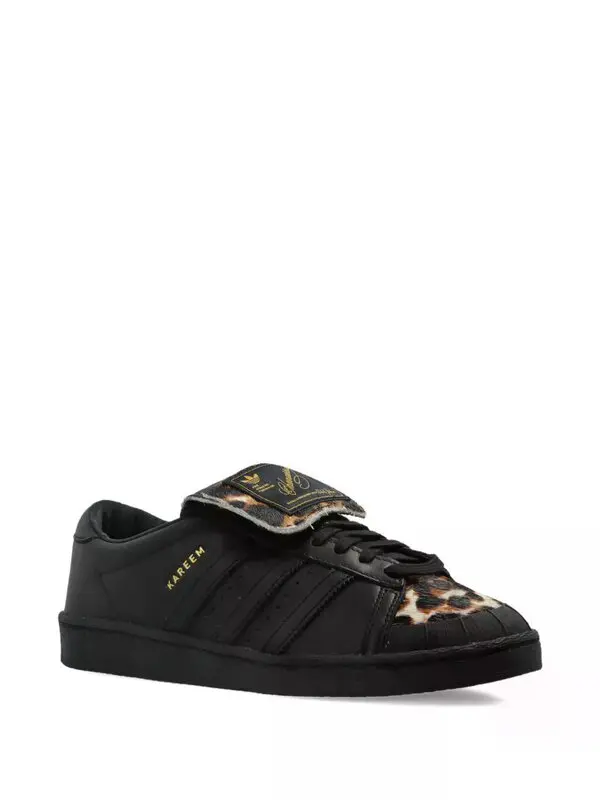 Adidas Jabbar Low Leopard-print Sneakers