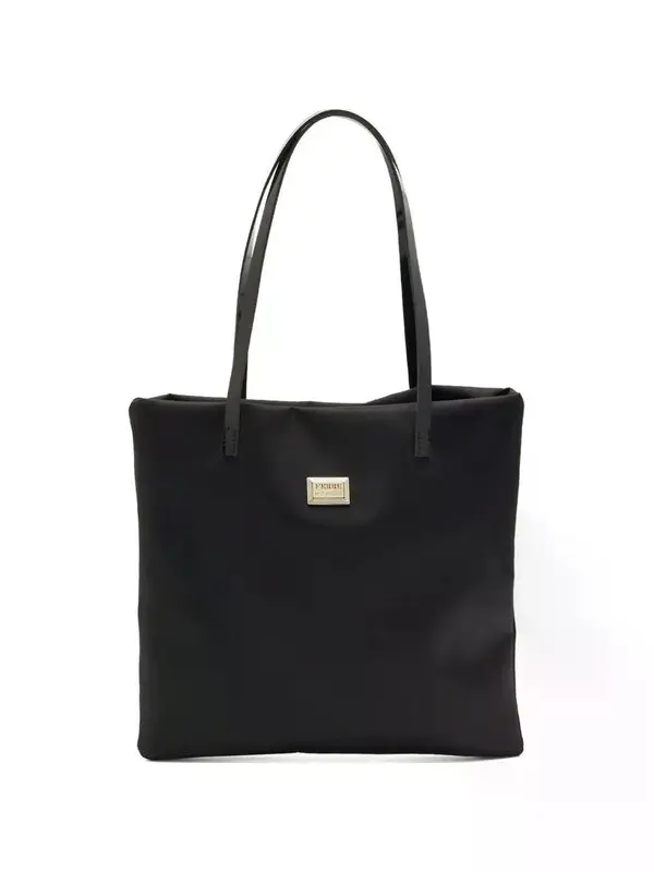 Gianfranco Ferre Logo-plaque Tote Bag