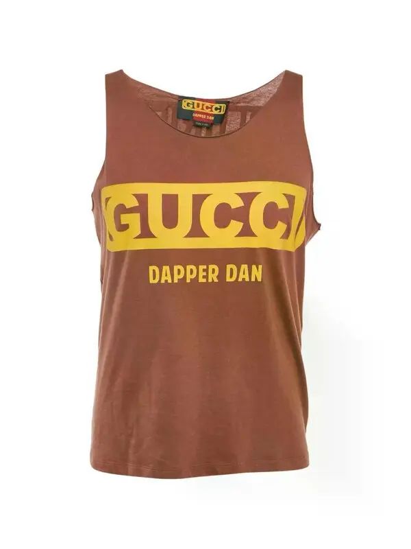 Gucci X Dapper Dan Sleeveless T-shirt