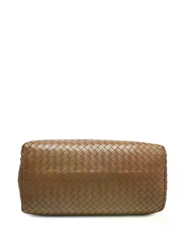 Bottega Veneta Roma Leather Tote Bag - Brown