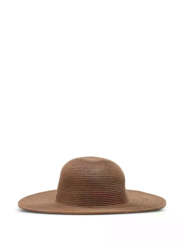 LYGIA & NANNY Trancoso Raffia Hat - Brown