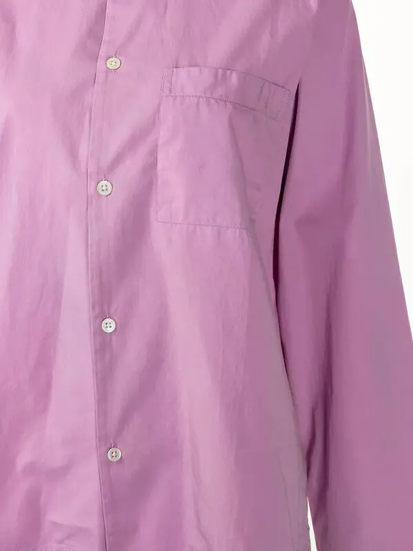TEKLA Poplin Pajama Shirt