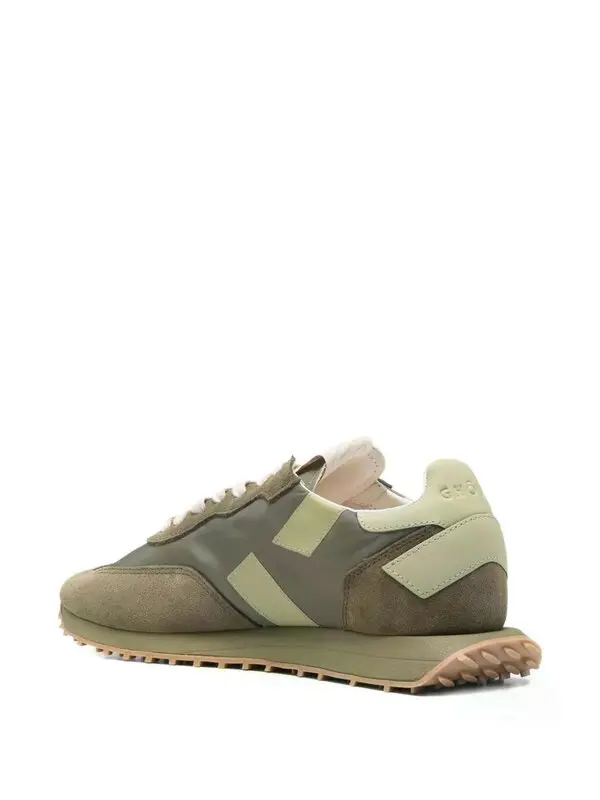 GHOUD VENICE Panelled Sneakers - Green