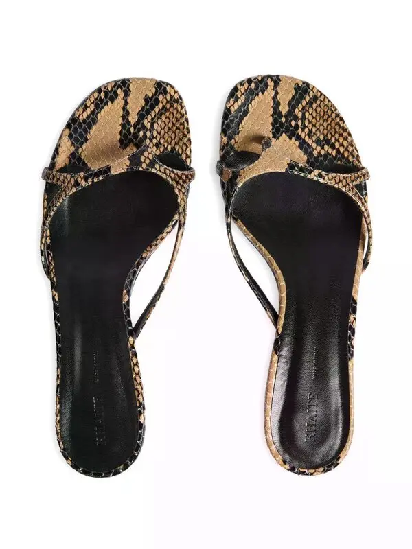 Khaite 35mm Mila Leather Sandals