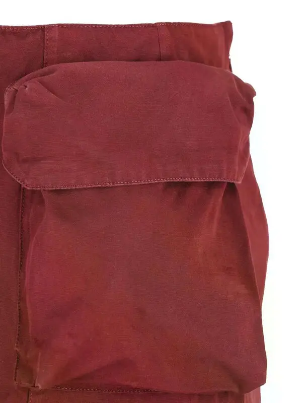 Miu Miu Front Logo Pockets Skirt