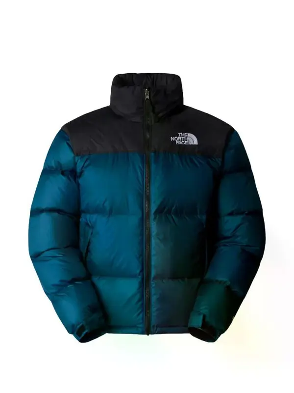 The North Face 1996 Nuptse Color Block Jacket - Blue