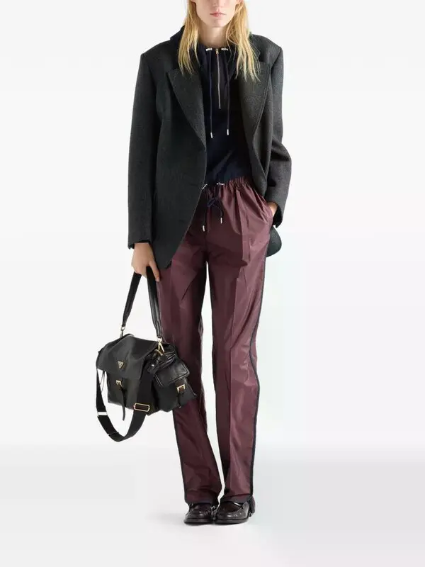 Prada Re-nylon Trousers - Red