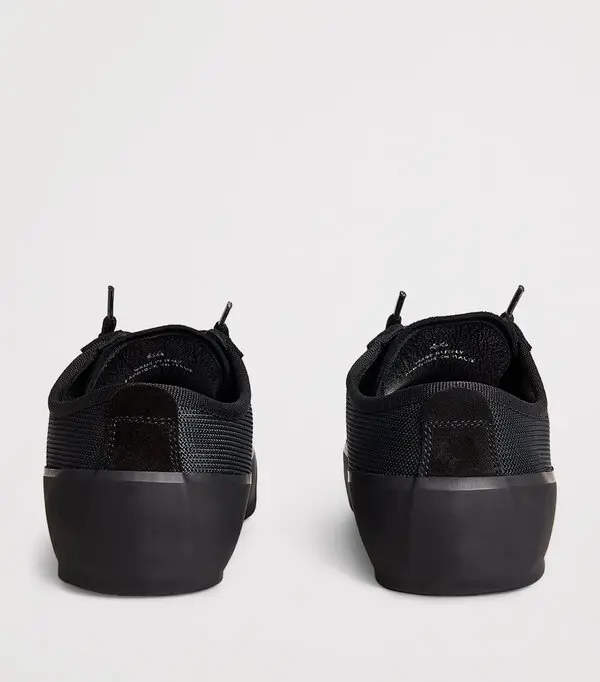 Stone Island Mesh Compass Low-top Sneakers - Black