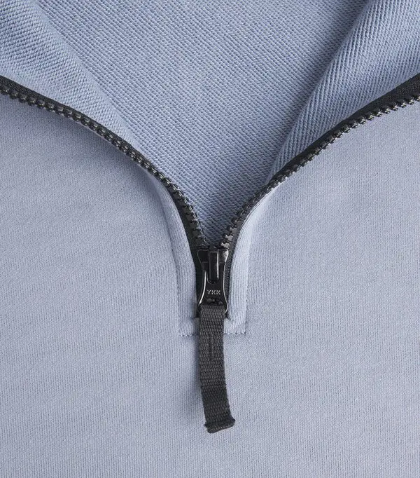 Stone Island Cotton Half-zip Sweatshirt - Blue