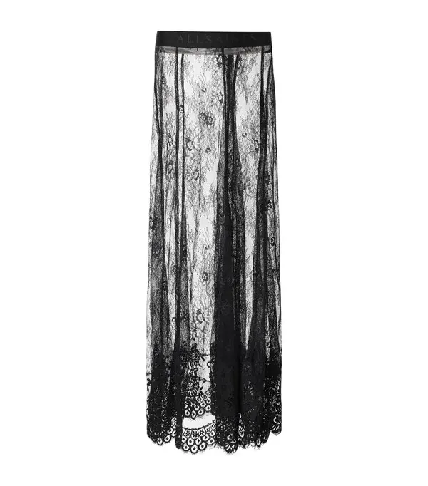 ALLSAINTS Lace Arran Maxi Skirt