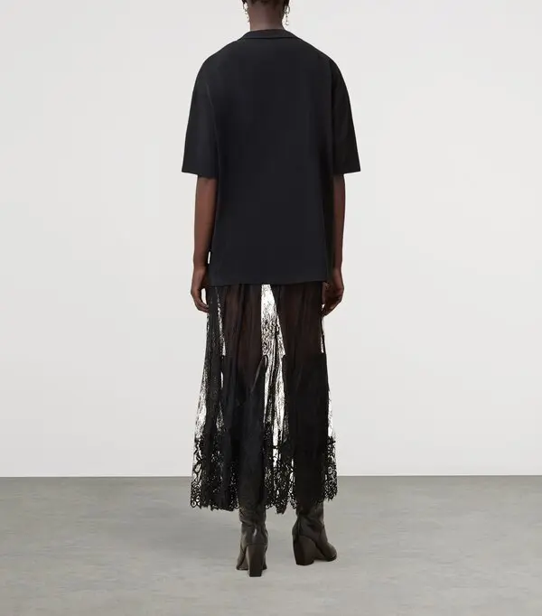ALLSAINTS Lace Arran Maxi Skirt