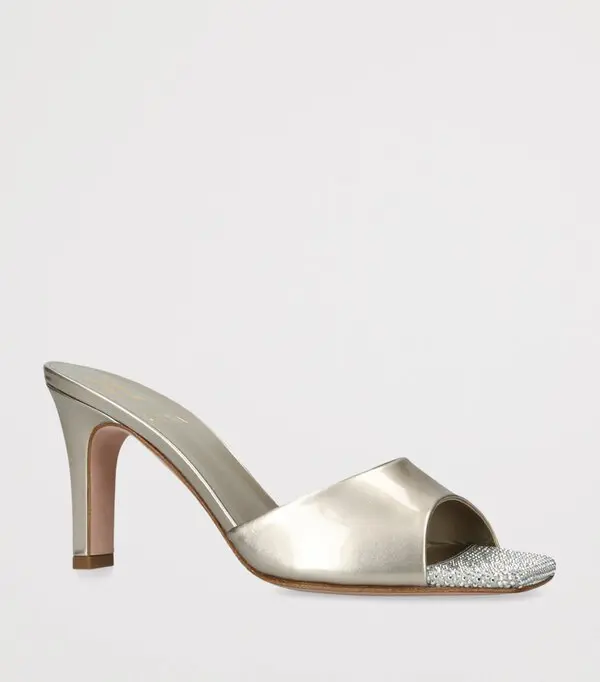 GINA Patent Leather Yasmin Mules