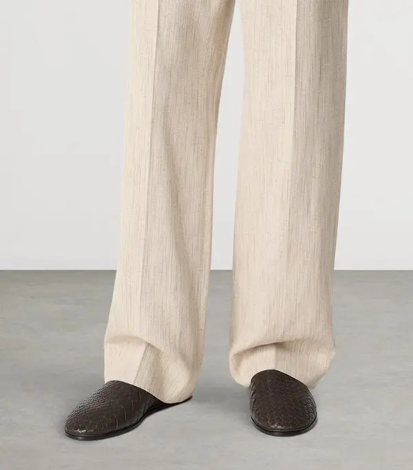 Bottega Veneta Leather Sunday Loafers - Brown