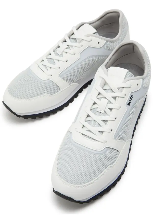 BOSS Parkour Panelled Mesh Sneakers