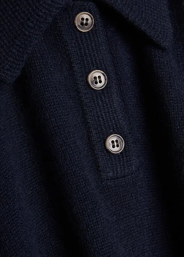 LISA YANG Cashmere Polo Jumper
