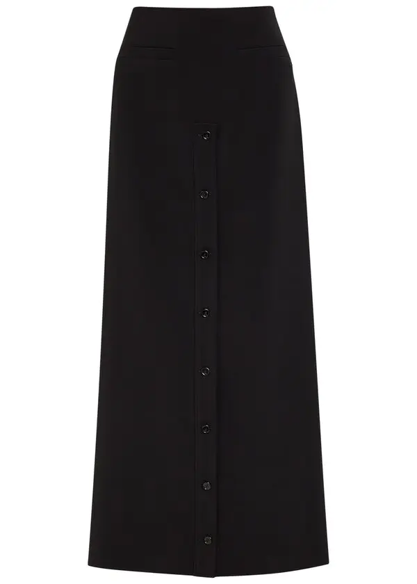 COURREGES Crepe Maxi Skirt