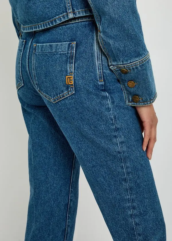 Balmain Slim Straight-leg Jeans